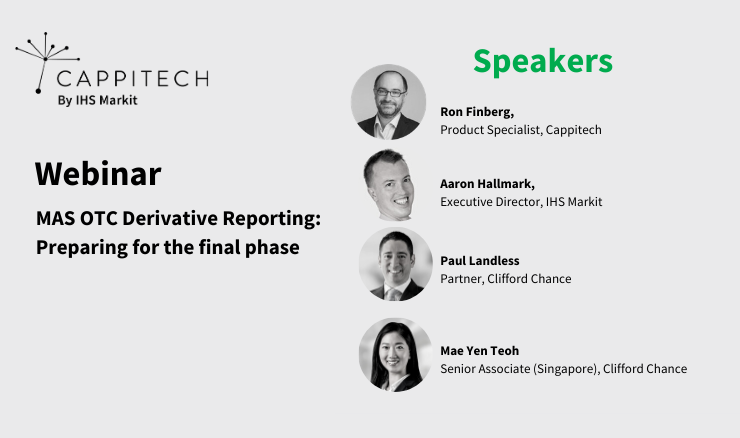 2021 MAS OTC Derivative Reporting: Preparing for the final phase ...